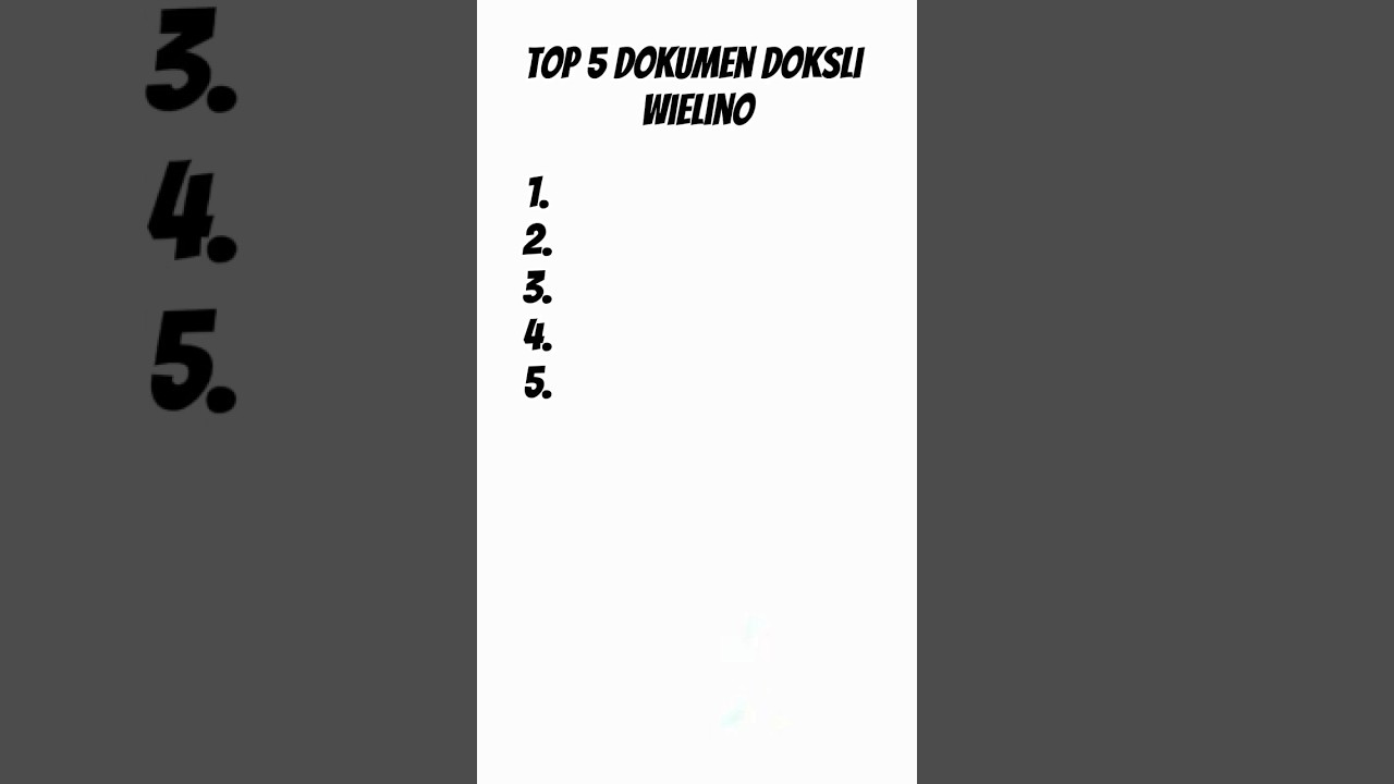 TOP 5 dokumen doksli asli wielino 😹#top5 #meme #wielino #wielinoxd