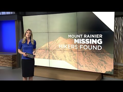 Hikers missing at Mount Rainier National Park located, officials say