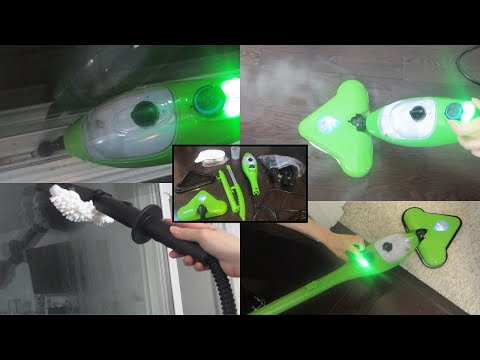 Spring Cleaning with an H2O X5 Steam Mop (Not Just for Floors) - Unboxing & FULL DEMO