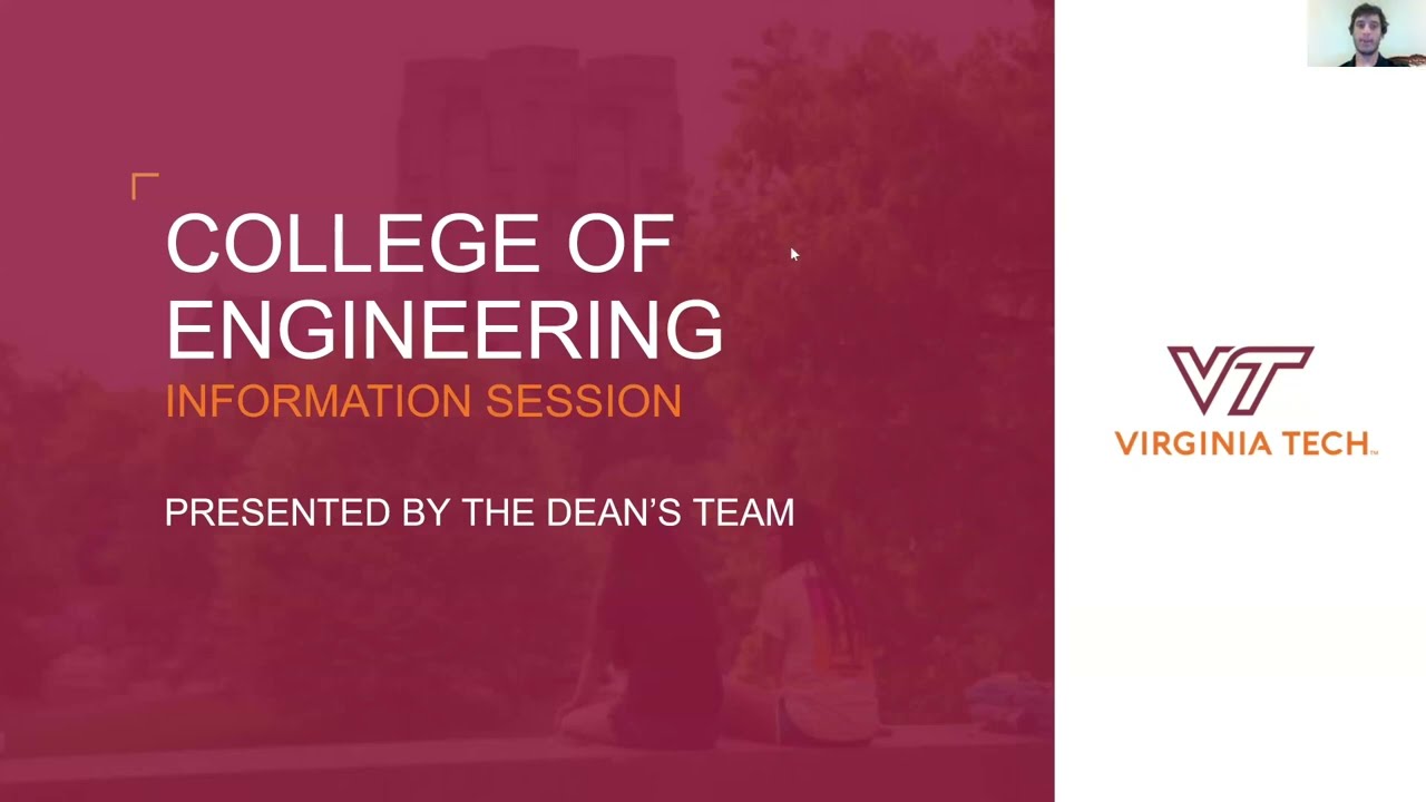College of Engineering Virtual Information Session August 2023