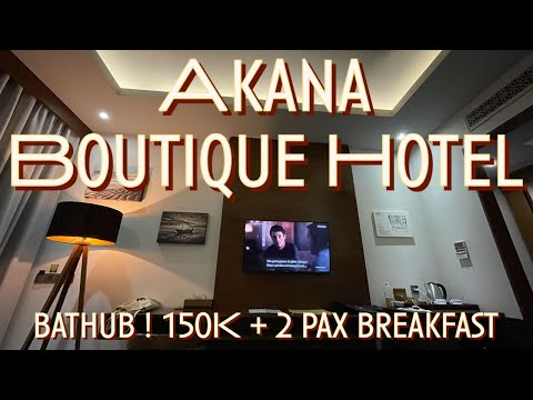 150ribu ada BATHUB dan breakfast untuk 2 orang ! Hunting Traveloka Bazaar Akana Boutique Sanur