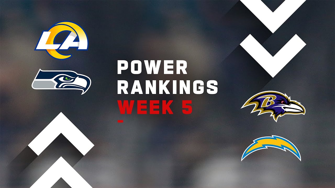 Week 5 NFL Power Rankings: Ravens free-falling