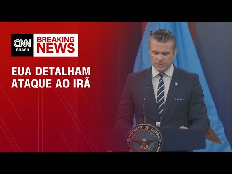 EUA detalham ataque ao Irã: 14 bombas em duas instalações | AGORA CNN
