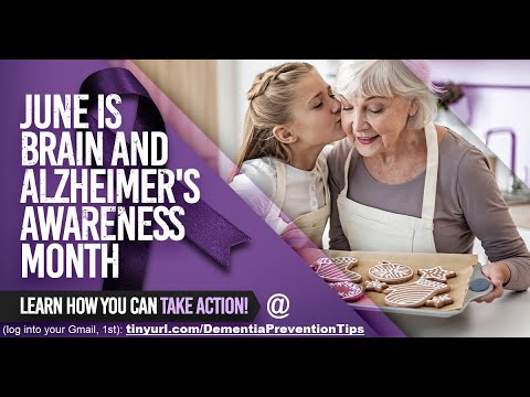 Brain Health & Alzheimer's Awareness Month (June)
