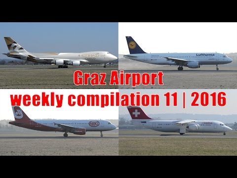Weekly compilation from Graz Airport | week number 11