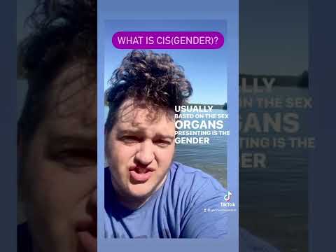 What is #cis or #cisgender ? #trans #nonbinary #queer #lgbtq #Trans101 #shorts
