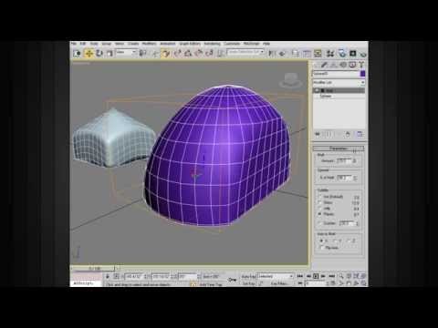 3ds Max Top Tips - Using the Melt Modifier