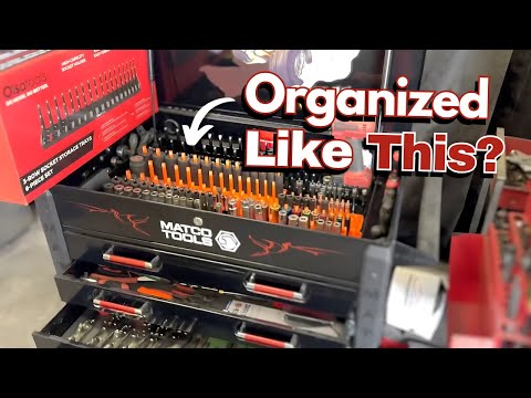Add POP To Your Toolbox With This Socket Tray Organizer! 📹@Petecrosby87
