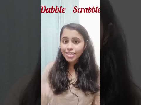 Dabble and Scrabble 🤔|| Vocabulary