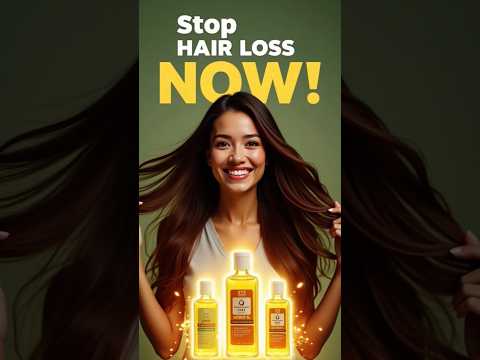 Say Goodbye to Hair Loss Forever! πββοΈ #3 Works Like Magic!