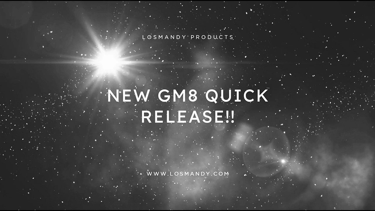 NEW Losmandy GM8 RA Extension Quick Release!