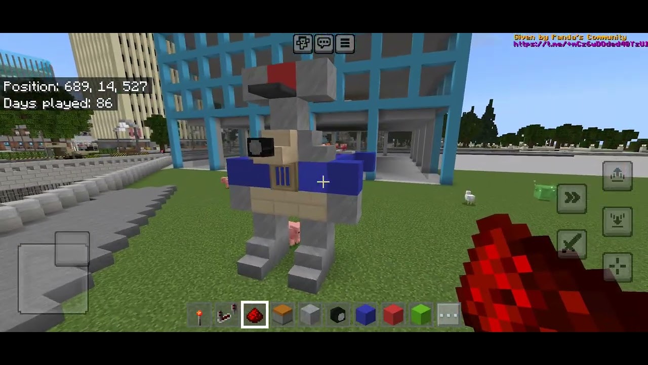 How to make a working chuck e cheese minecraft animatronic 