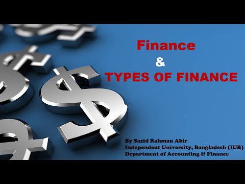 Define Finance