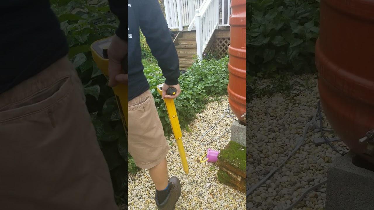 Oil Tank  sweep sample with Hydroscience group