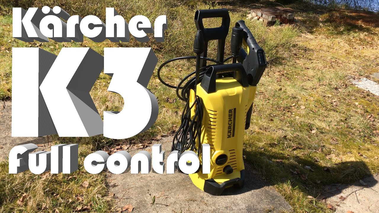 Kärcher K3 Full Control Pressure Washer (Unboxing, set up, quick test)