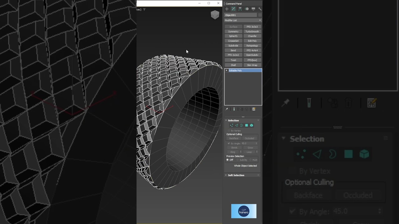 3DS max smoothing groups |Autodesk  3DS max tutorial | Hanora 3D