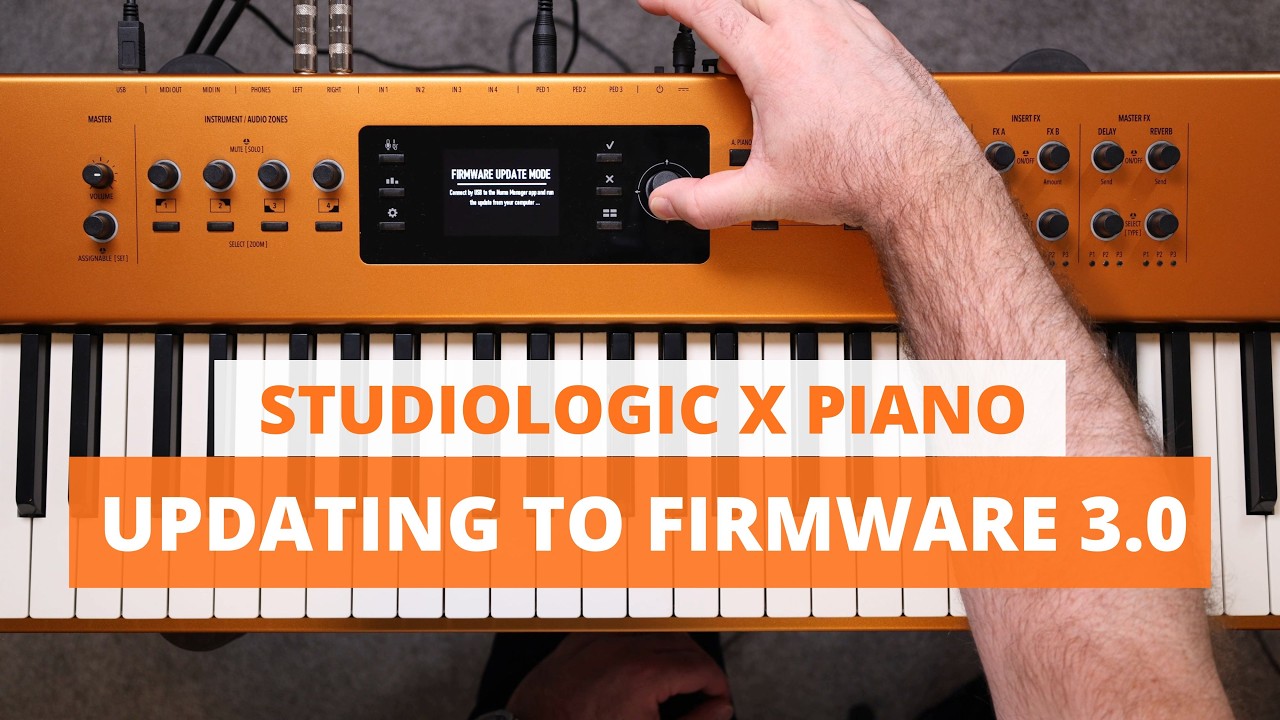 Studiologic Numa X Piano - Firmware 3.0 is NOW available! Including NEW sound libraries!