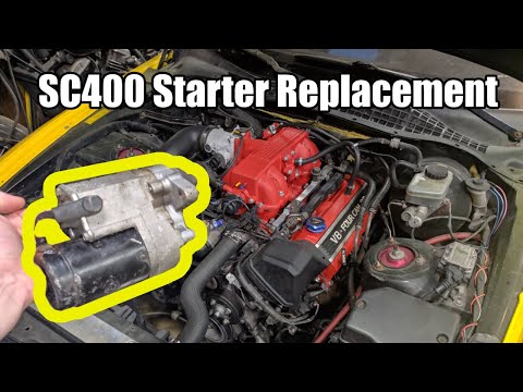 How To Replace The Starter on a SC400
