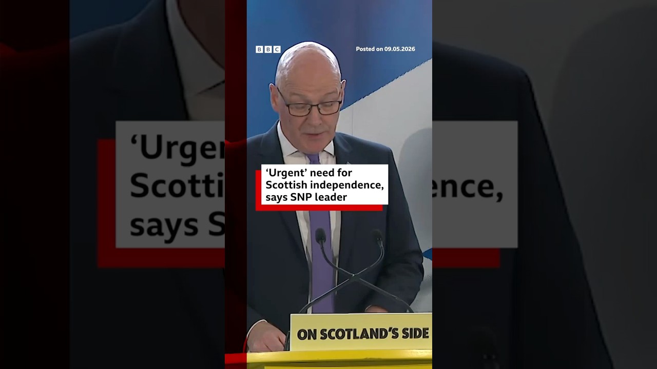 ‘Urgent’ need for Scottish independence, says SNP leader. #Elections #BBCNews