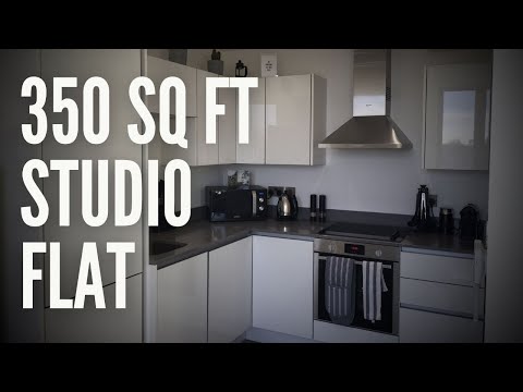 New UK Studio Flat (Apartment) Tour 350 sq ft