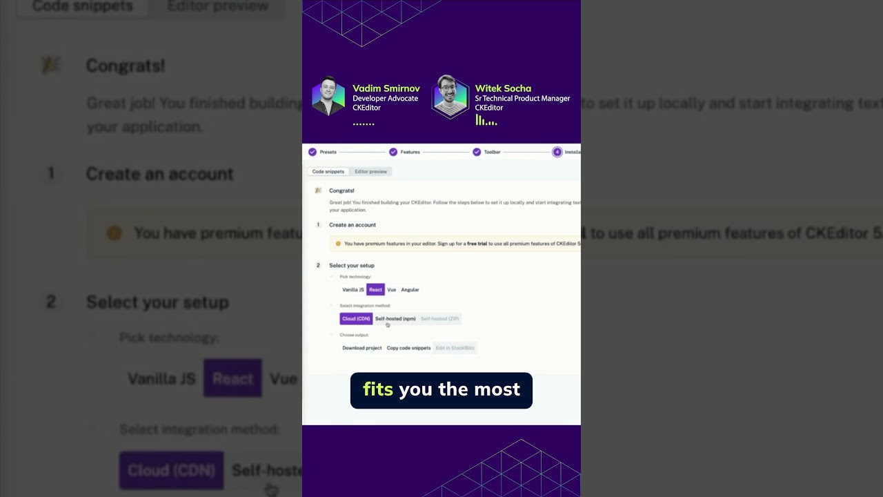 CKEditor Integration in Minutes!