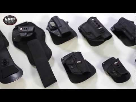 Кобура Fobus для Glock-17/22 с подствольным фонарем, поясной фиксатор ...