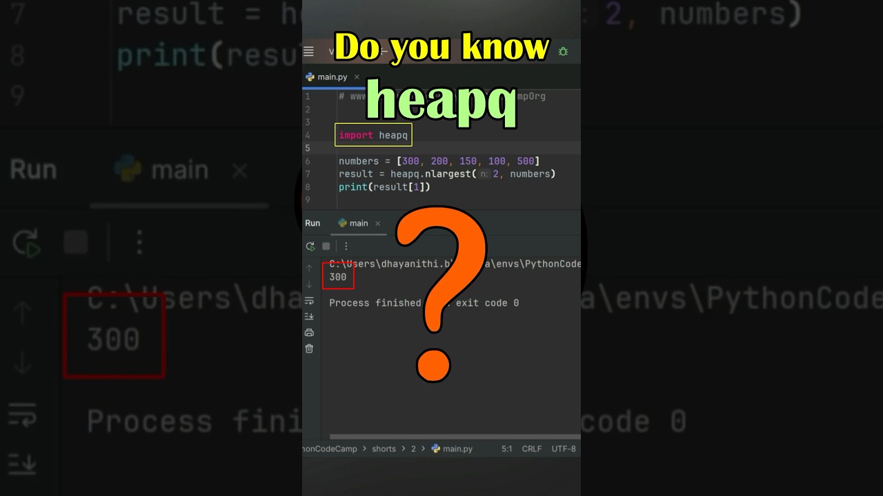 Python Shorts | Python Tip You Wish You Knew Earlier! 😊