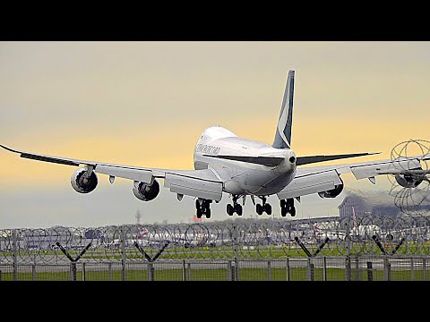 TOUCHDOWNS At Heathrow Airport 4K | 27L Myrtle Avenue