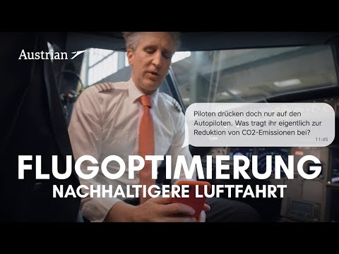 Flugoptimierung für weniger CO₂ | Austrian Airlines