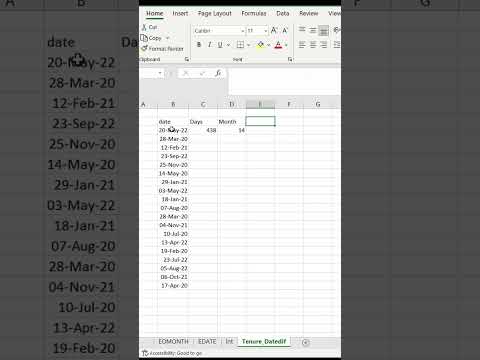 How to find days, month, year from date