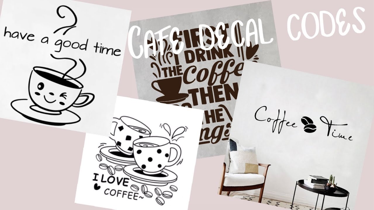 Cafe decal codes|Fantasy Builds
