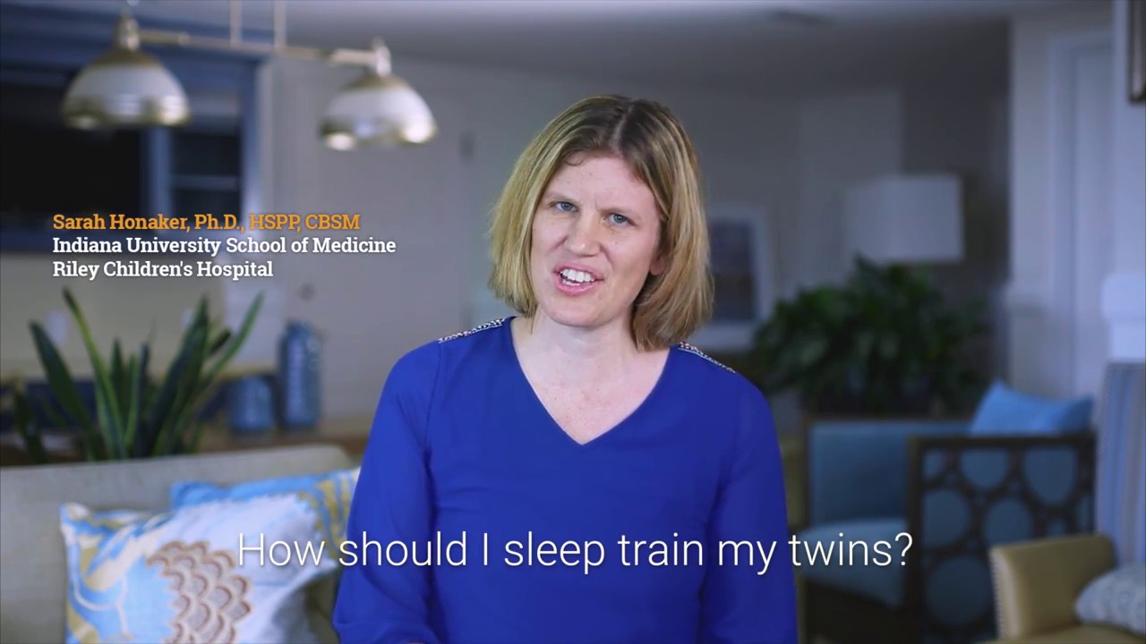 How should I sleep train my twins? - Dr. Sarah Honaker