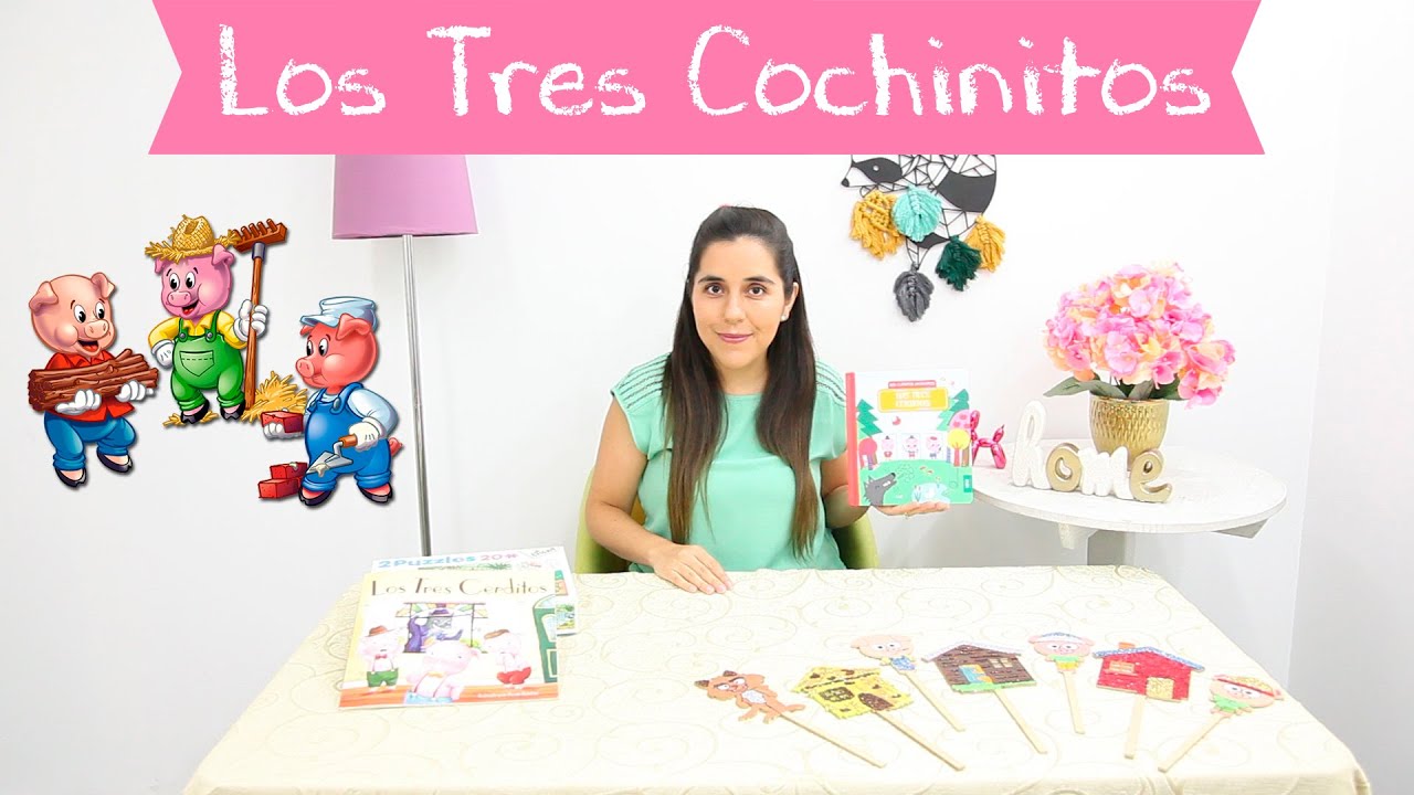 Actividades divertidas con el cuento Los Tres Cochinitos