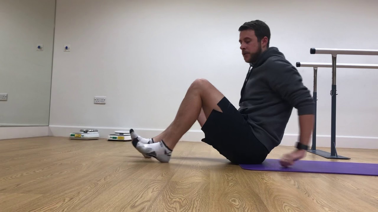 Eccentric sliding hamstring curl