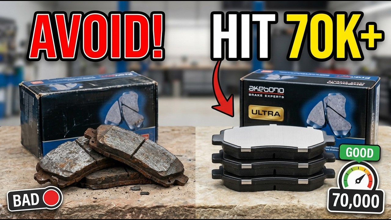 AVOID These 5 Brake Pads (And 10 That Hit 70K+ Miles!)