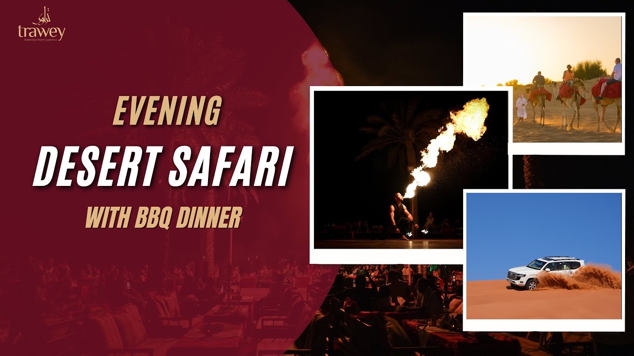 Evening Desert Safari with BBQ Dinner | Dubai Desert Safari Tour Package