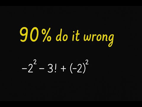 90% do it wrong