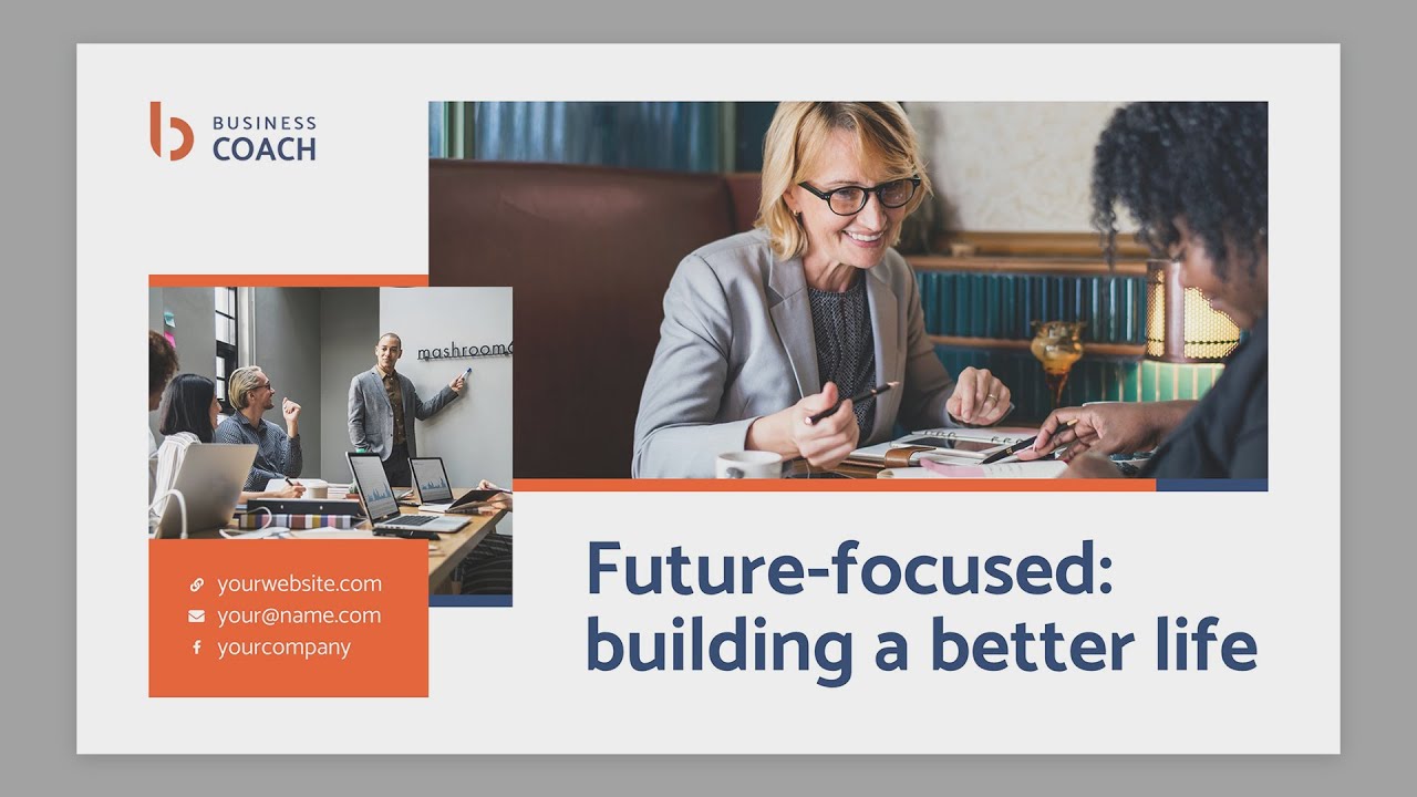 Business Coach PowerPoint Presentation Template