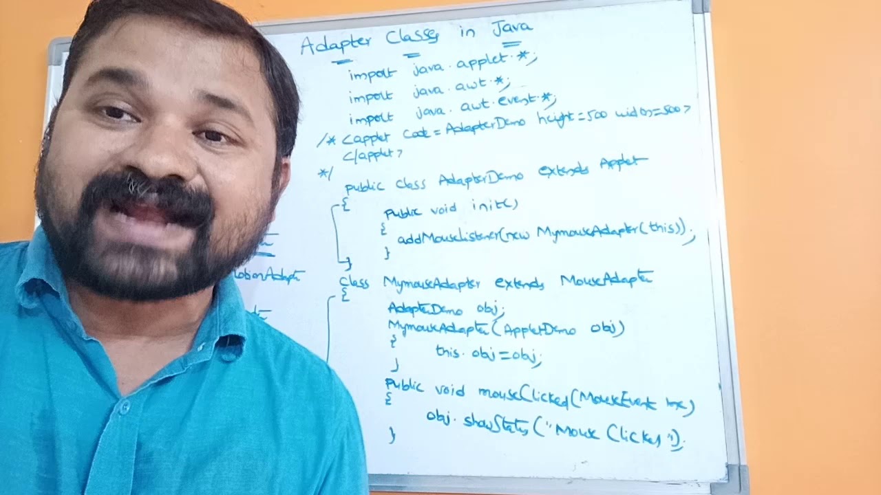Adapter Classes In Java Programming