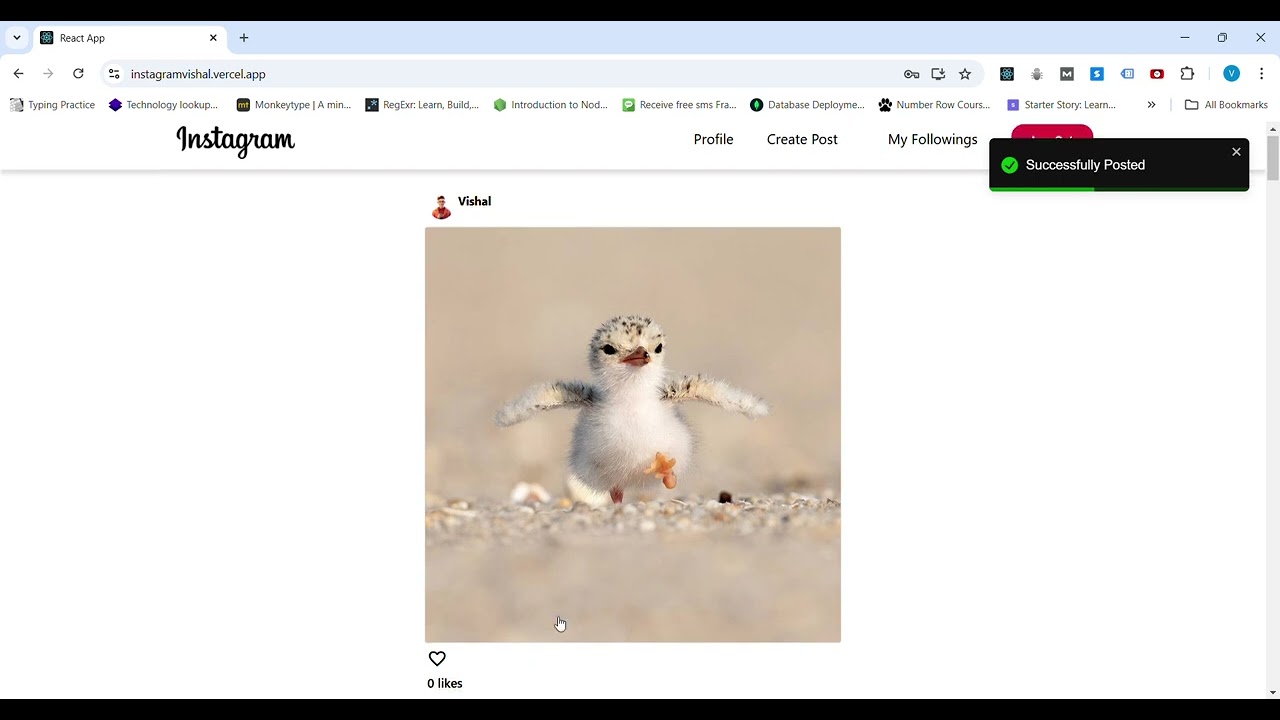 Instagram Clone Application using MERN Stack | Instagram Clone