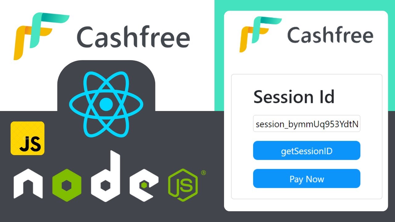 Cashfree Payment Gateway Integration in Nodejs and Reactjs | Javascript | Hindi | Step-by-Step Guide