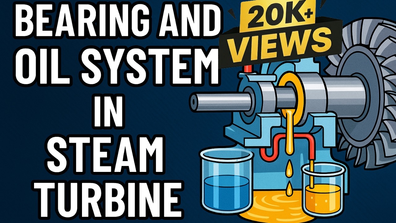 Bearing and Oil System in steam turbine (Part 65)