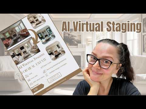 AI Virtual Staging: Sell Homes FASTER & For MORE! (Real Estate Secrets)