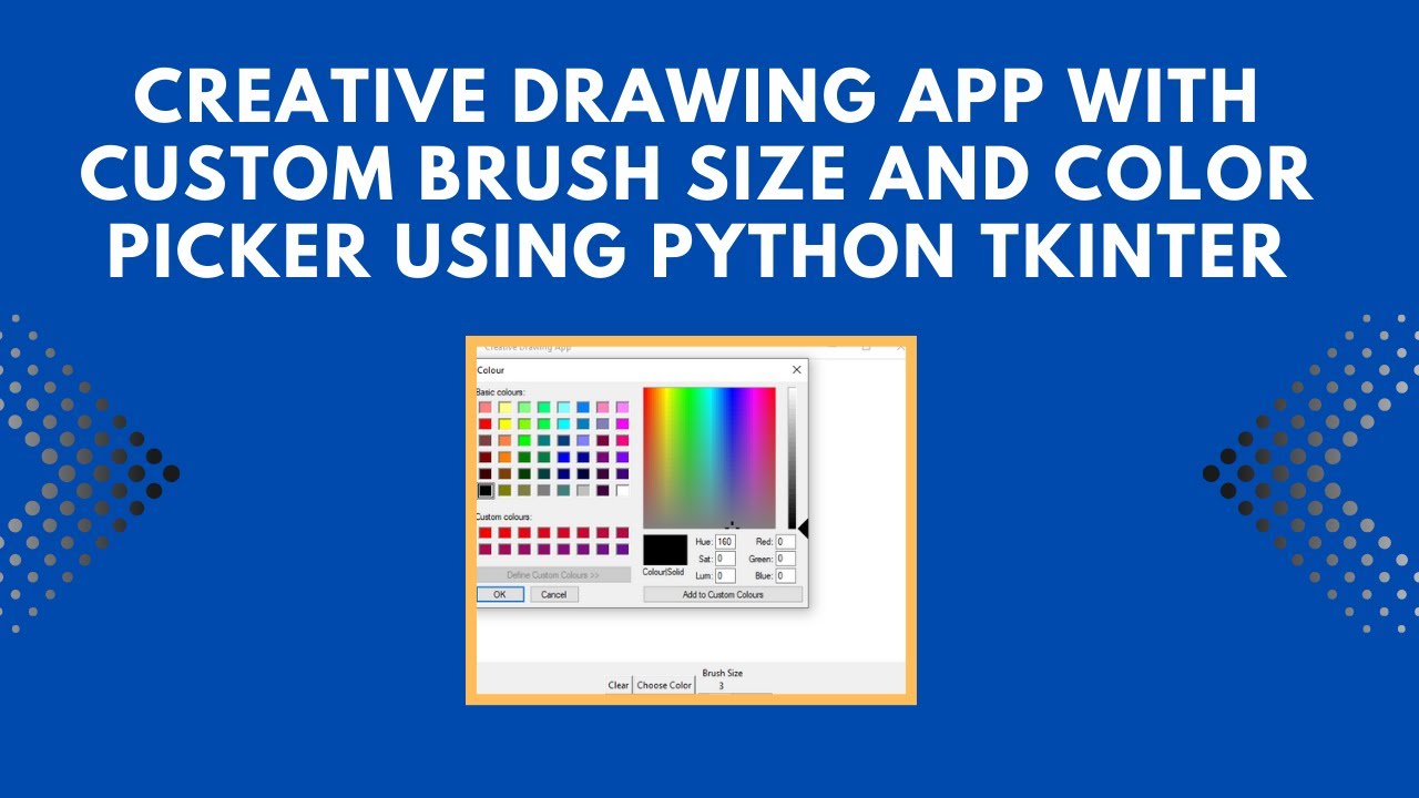 Build a Creative Drawing App with Python Tkinter | Step-by-Step Guide 🎨✨