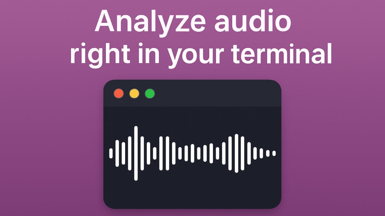 Soundscope — a TUI audio analyzer