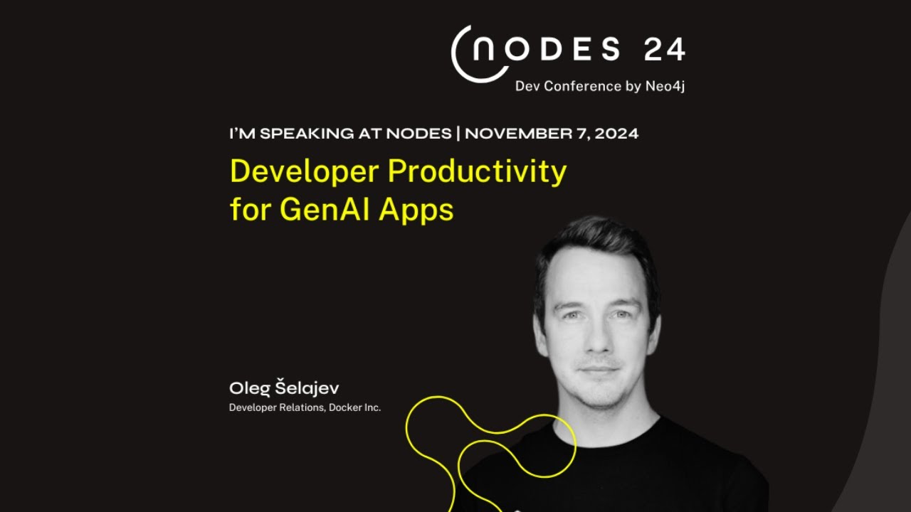 Video: NODES 2024 - Developer Productivity for GenAI Apps - Graph Database & Analytics