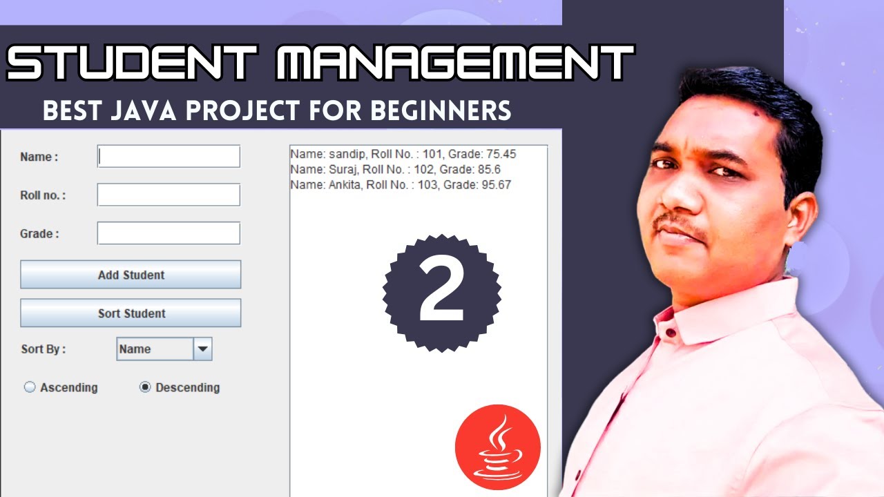 Java Student Management System Project - part 2 | Learn Swing and JDBC Integration | JavaUnlocked
