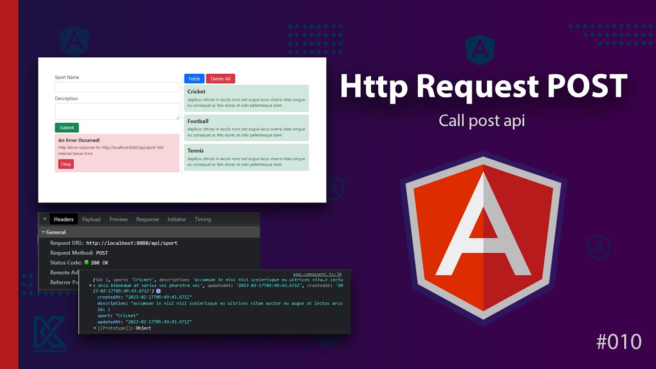 Post API Method in Angular 14 | HttpClient