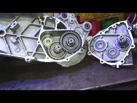 تغيير وتركيب بلى تروس الفتيس GY6 Gear Box - الورشه