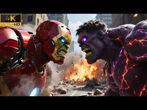 HULK IRON MAN vs DARK HULK | FINAL BATTLE | Hulk 3D Animation | Full Action Movie (4K)
